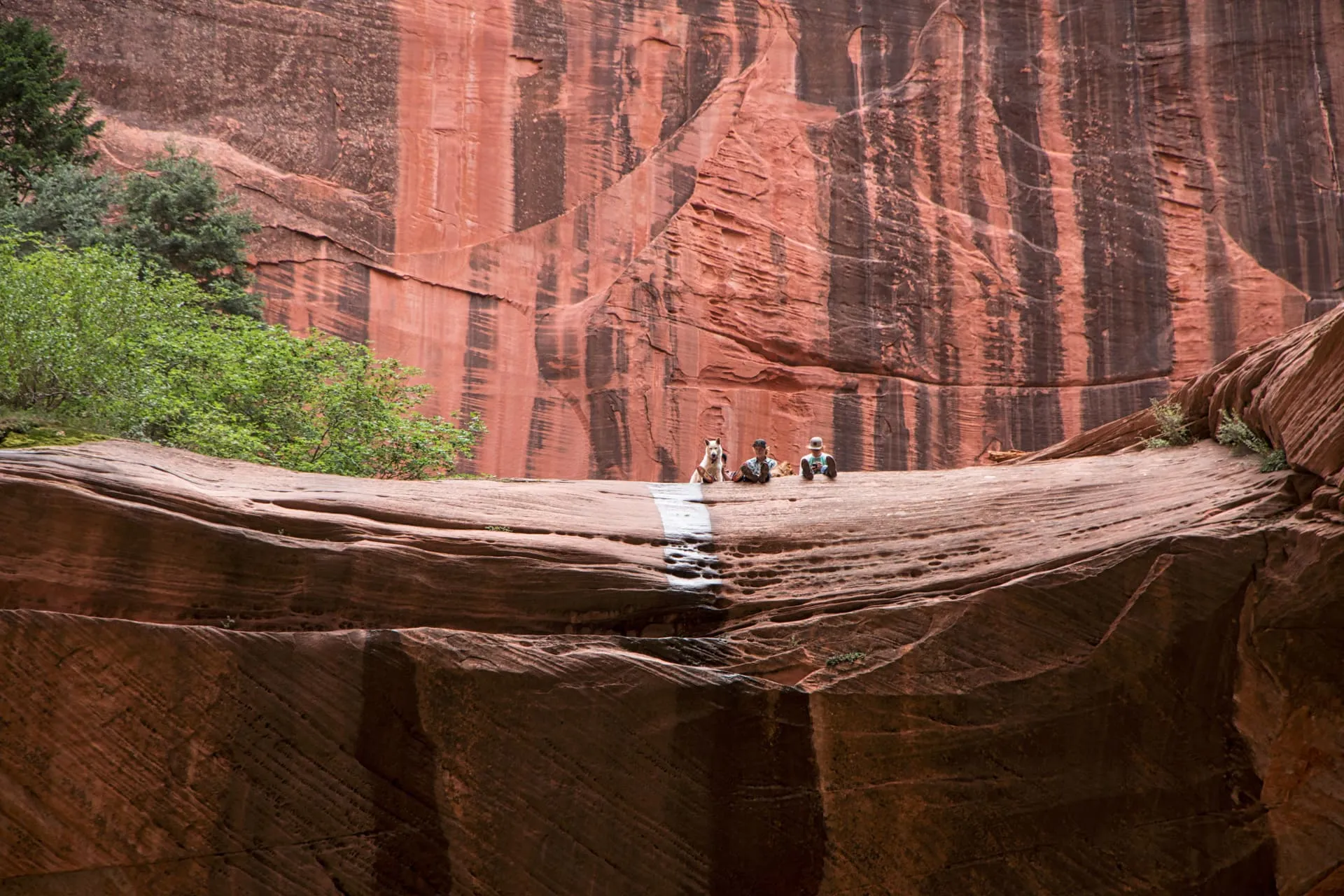 Hiking to The Double Arch Alcove in Zion National Park