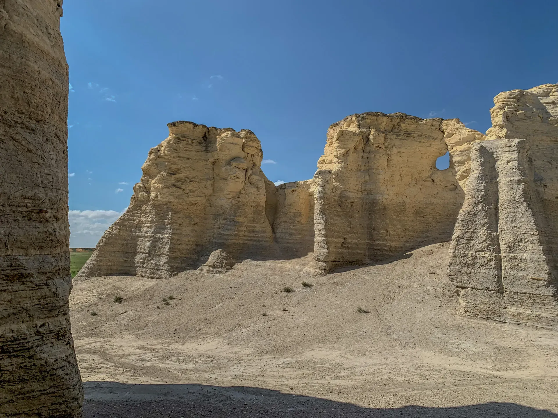 Monument Rocks AKA Chalk Pyramids